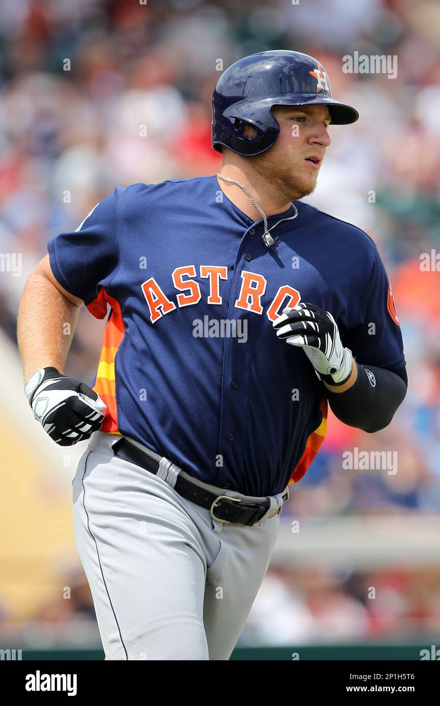 27 MAR 2016: A. J. Reed (80) of the Astros during the spring training ...