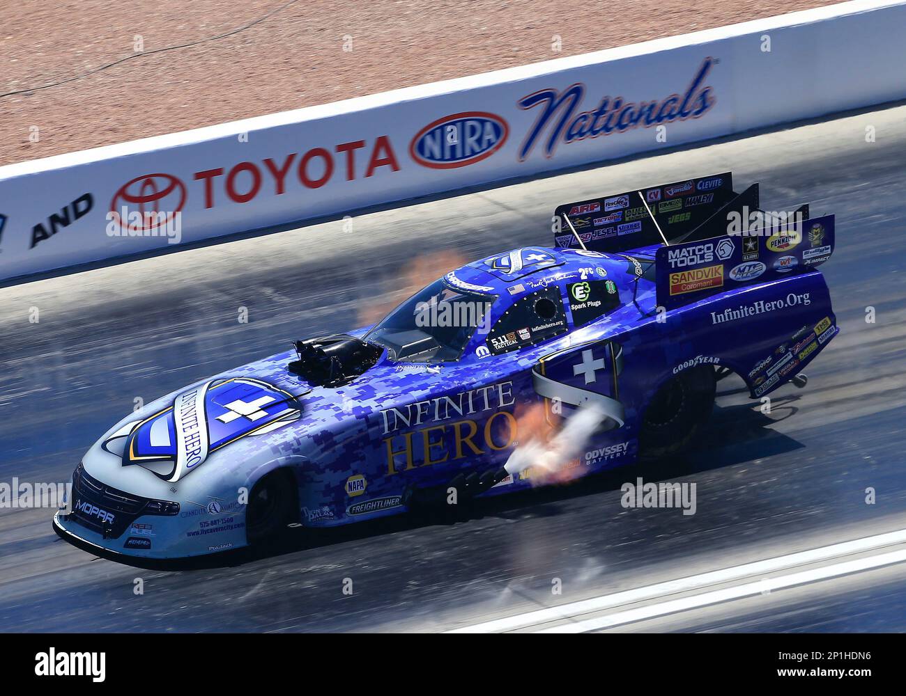 2016 April 03: Jack Beckman (2 FC) Don Schumacher Racing (DSR) Dodge ...