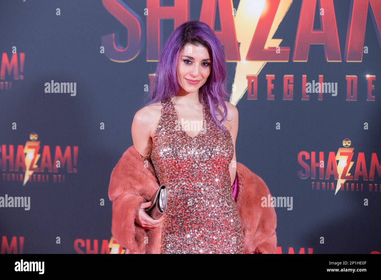 Shazam premiere hi-res stock photography and images - Alamy