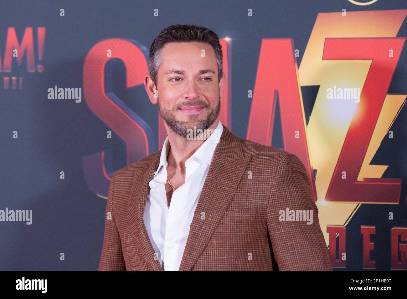 Shazam premiere hi-res stock photography and images - Alamy