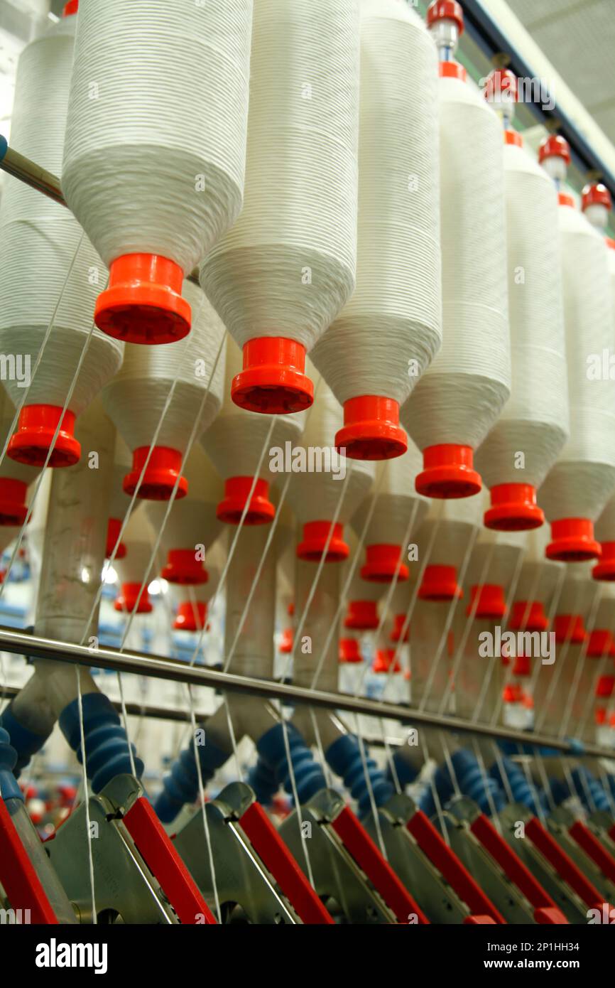 In a rotating machinery and equipment production company Stock Photo ...