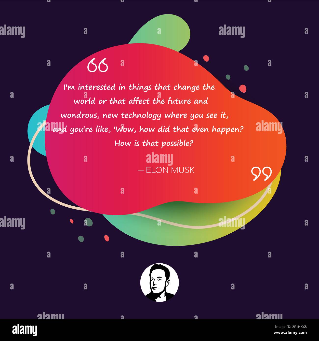 Elon musk artwork hi-res stock photography and images - Alamy