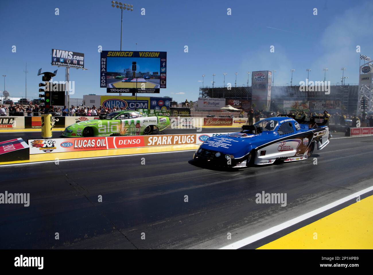 01 April 2016: Gary Densham (782 FC) Chevrolet Monte Carlo NHRA Funny ...