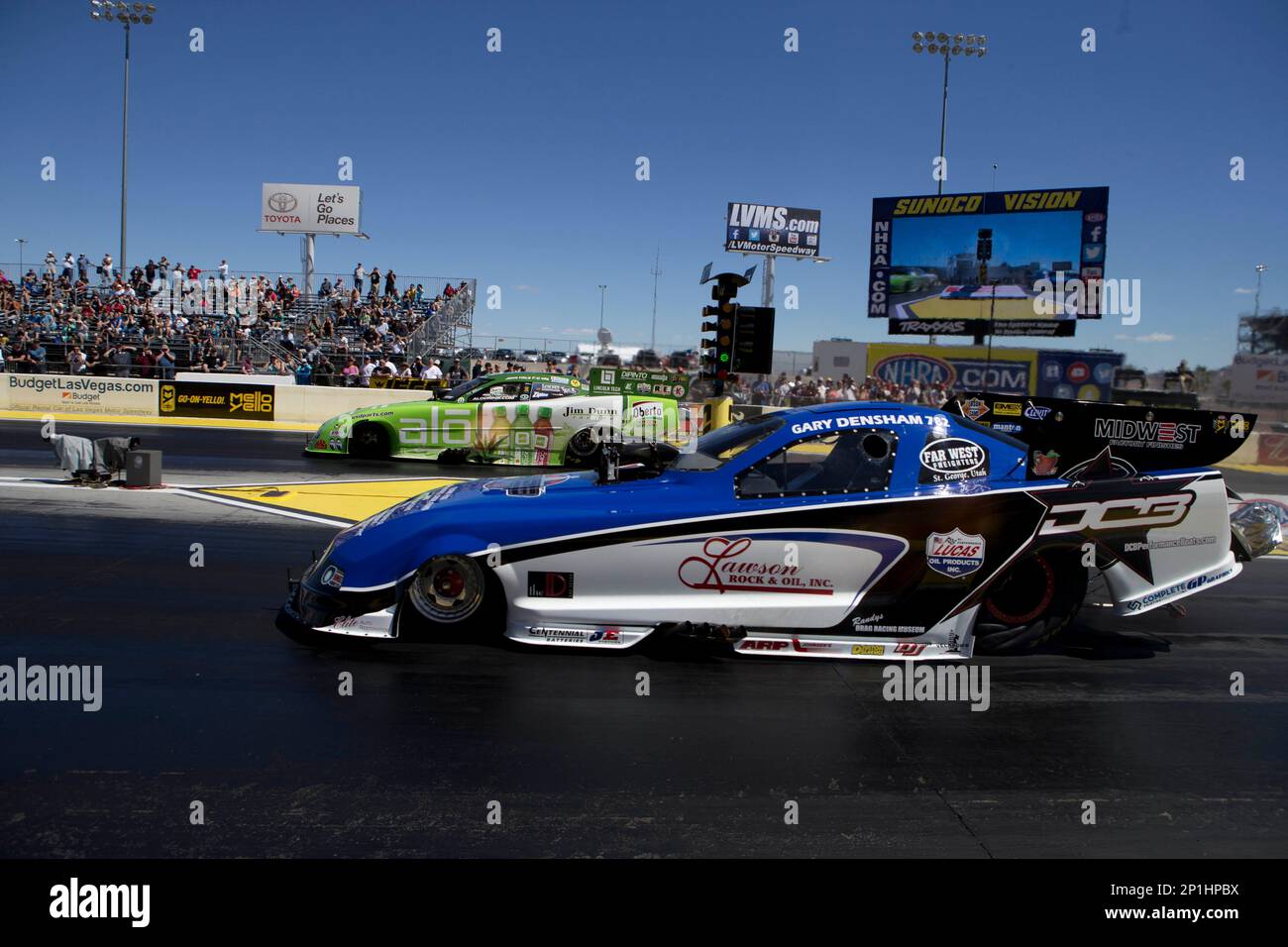 01 April 2016: Gary Densham (782 FC) Chevrolet Monte Carlo NHRA Funny ...