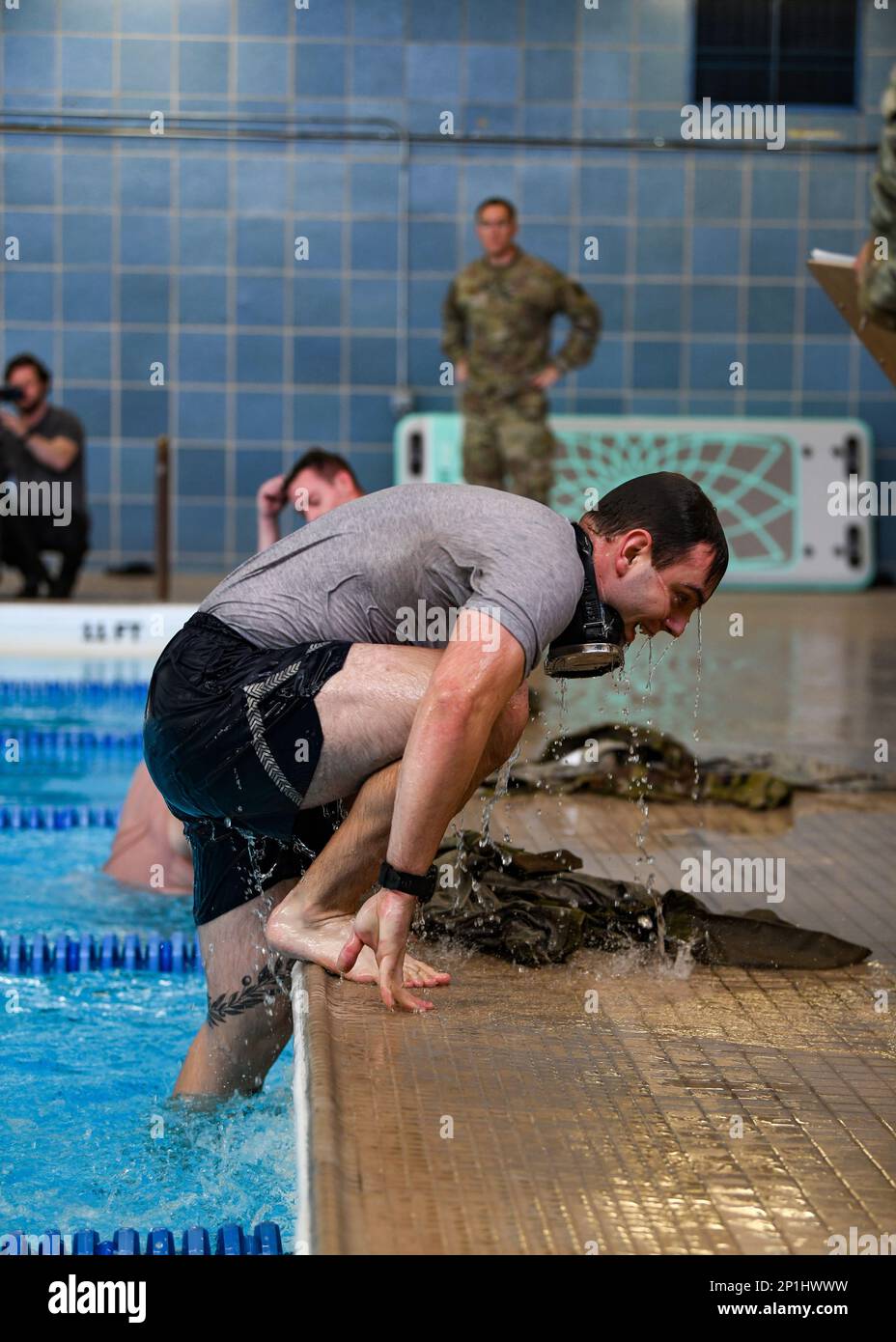Tech. Sgt. Gabriel Clark, 87th Aerial Port Squadron ramp operations ...
