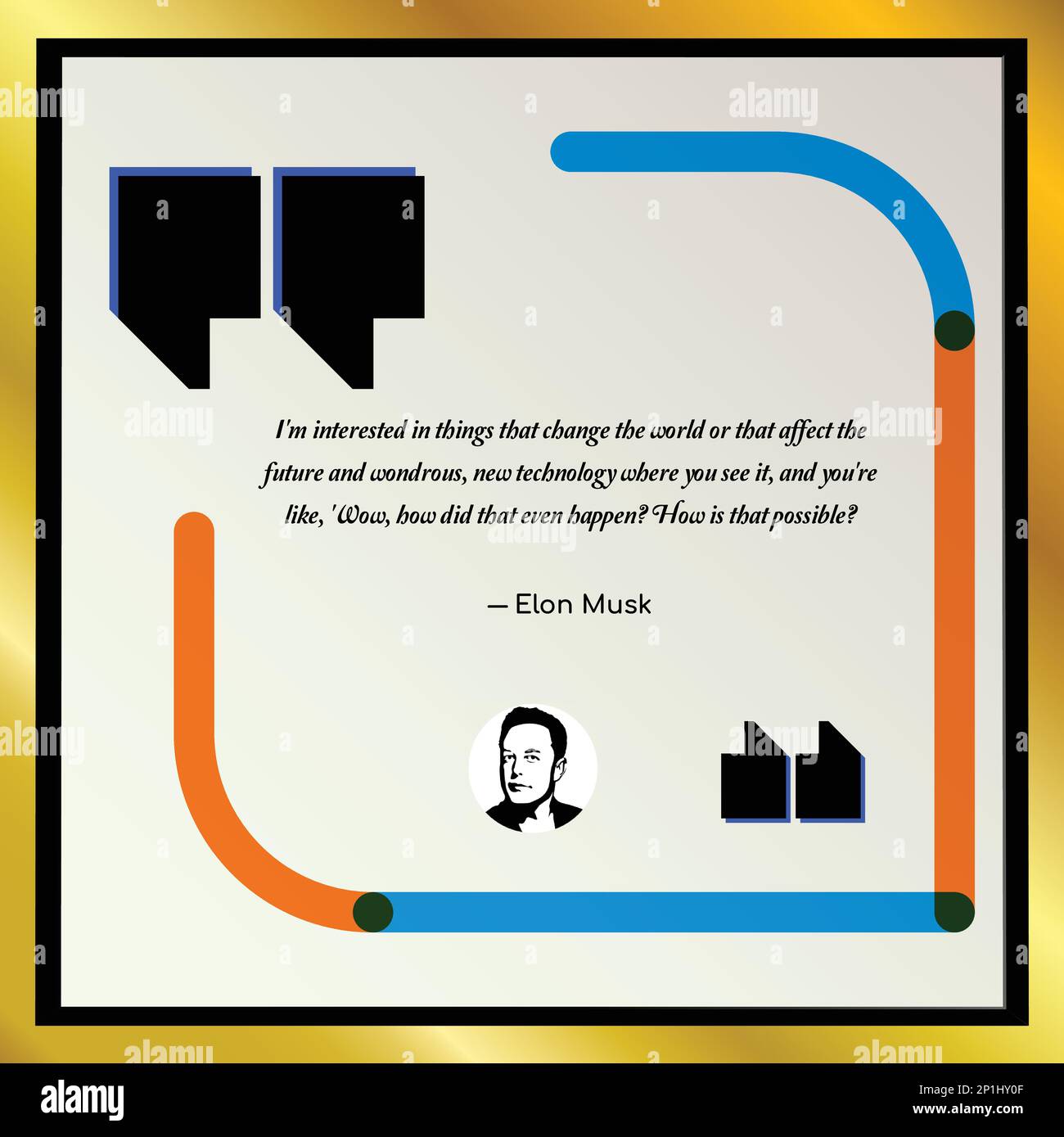 Elon musk artwork hi-res stock photography and images - Alamy