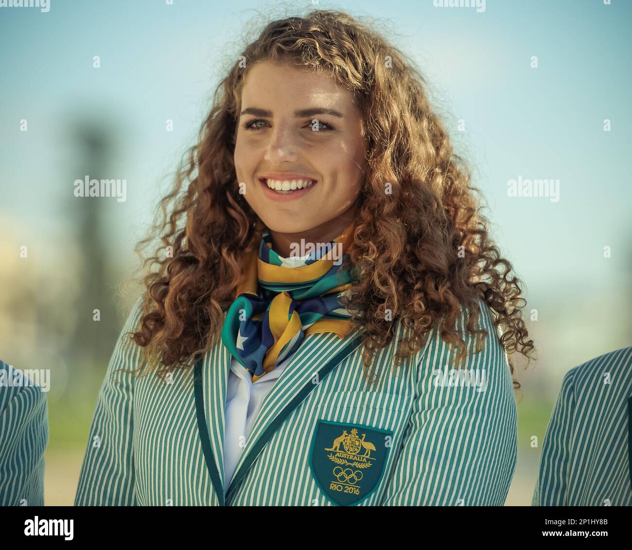 March 30, 2016 : Jessica Fox, Canoe Slalom olympic medalist poses in ...