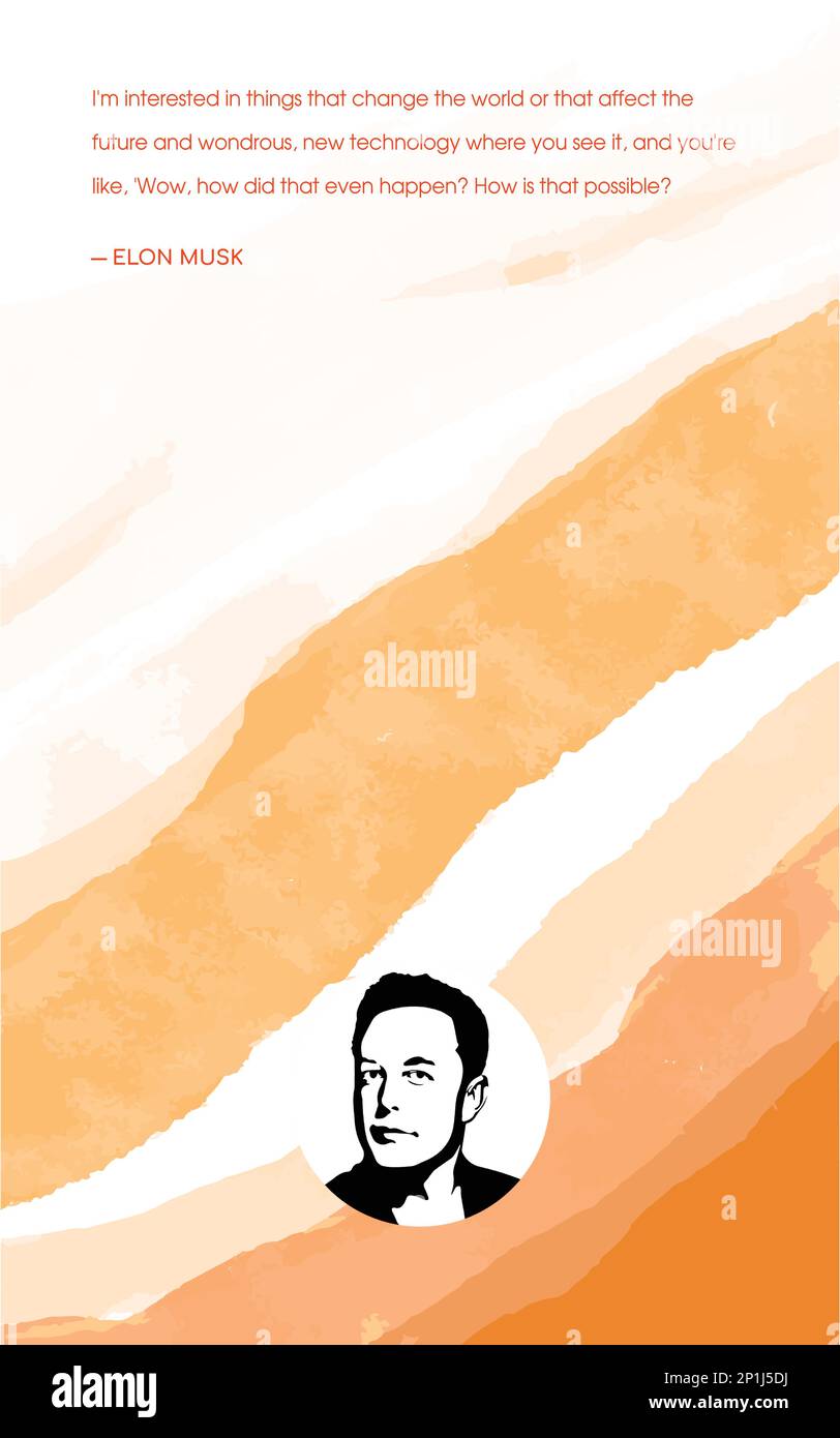 Elon musk inspiration hi-res stock photography and images - Alamy