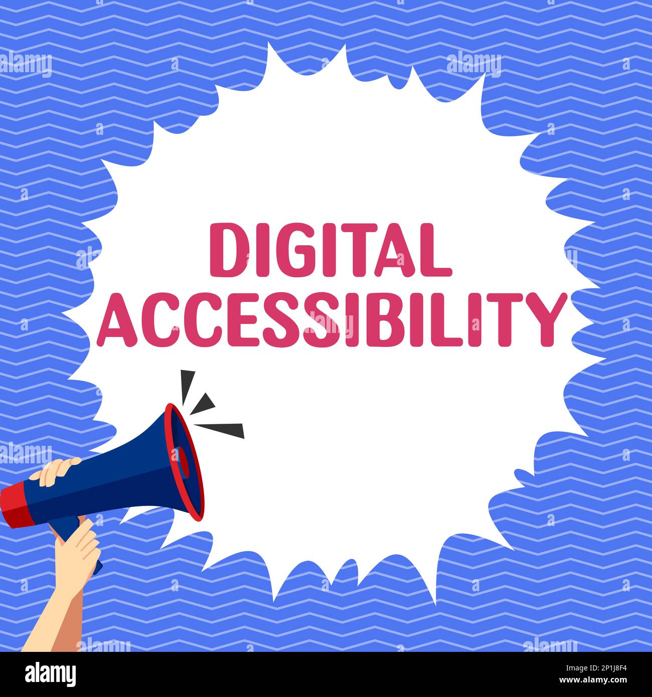 Inspiration showing sign Digital Accessibility. Internet Concept ...