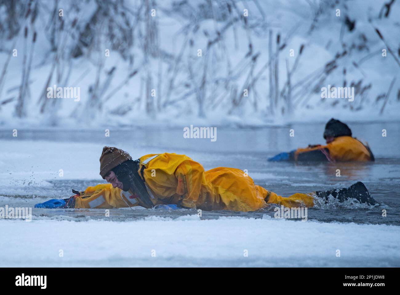 U.S. Air Force Staff Sgt. Joseph Jenkins, a fire protection specialist ...
