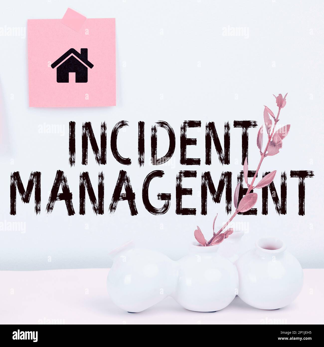 Text showing inspiration Incident Management. Conceptual photo Process ...