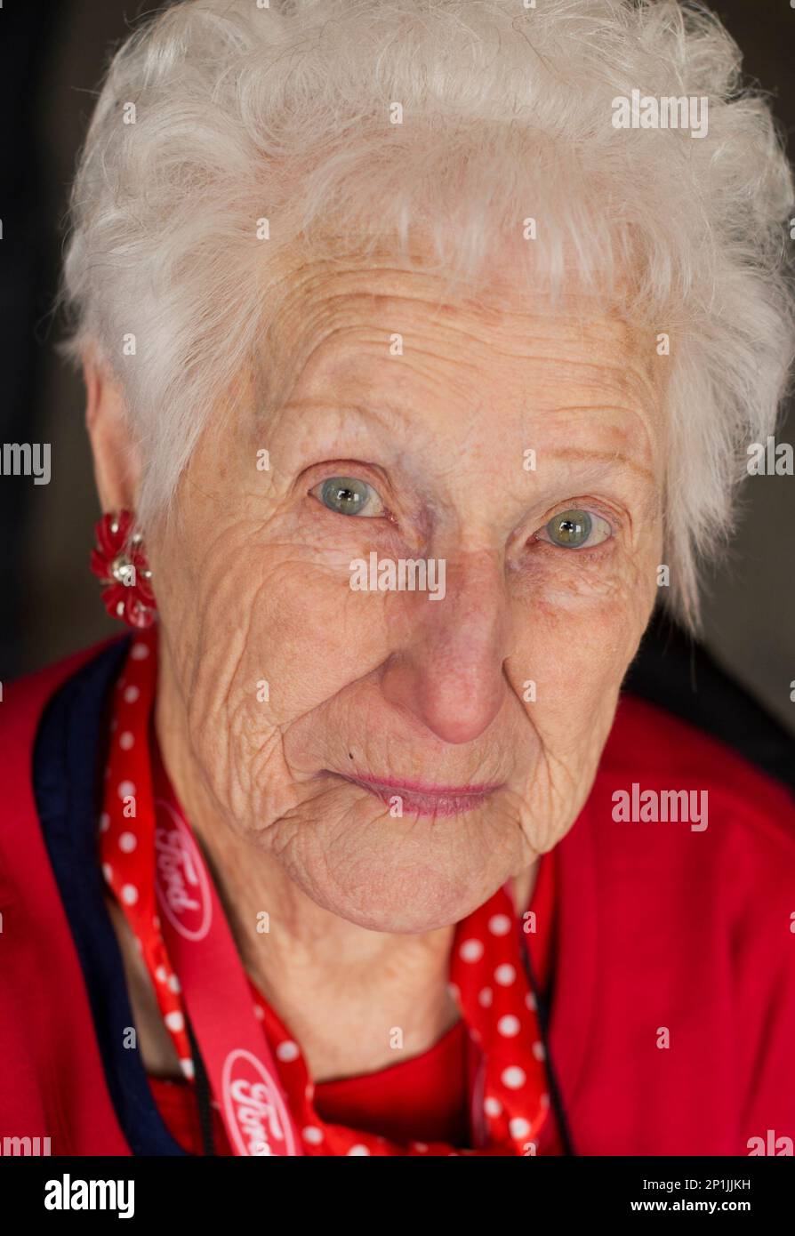 UNITED STATES - MARCH 22: Helen Kushnir, a World War II era Rosie the ...