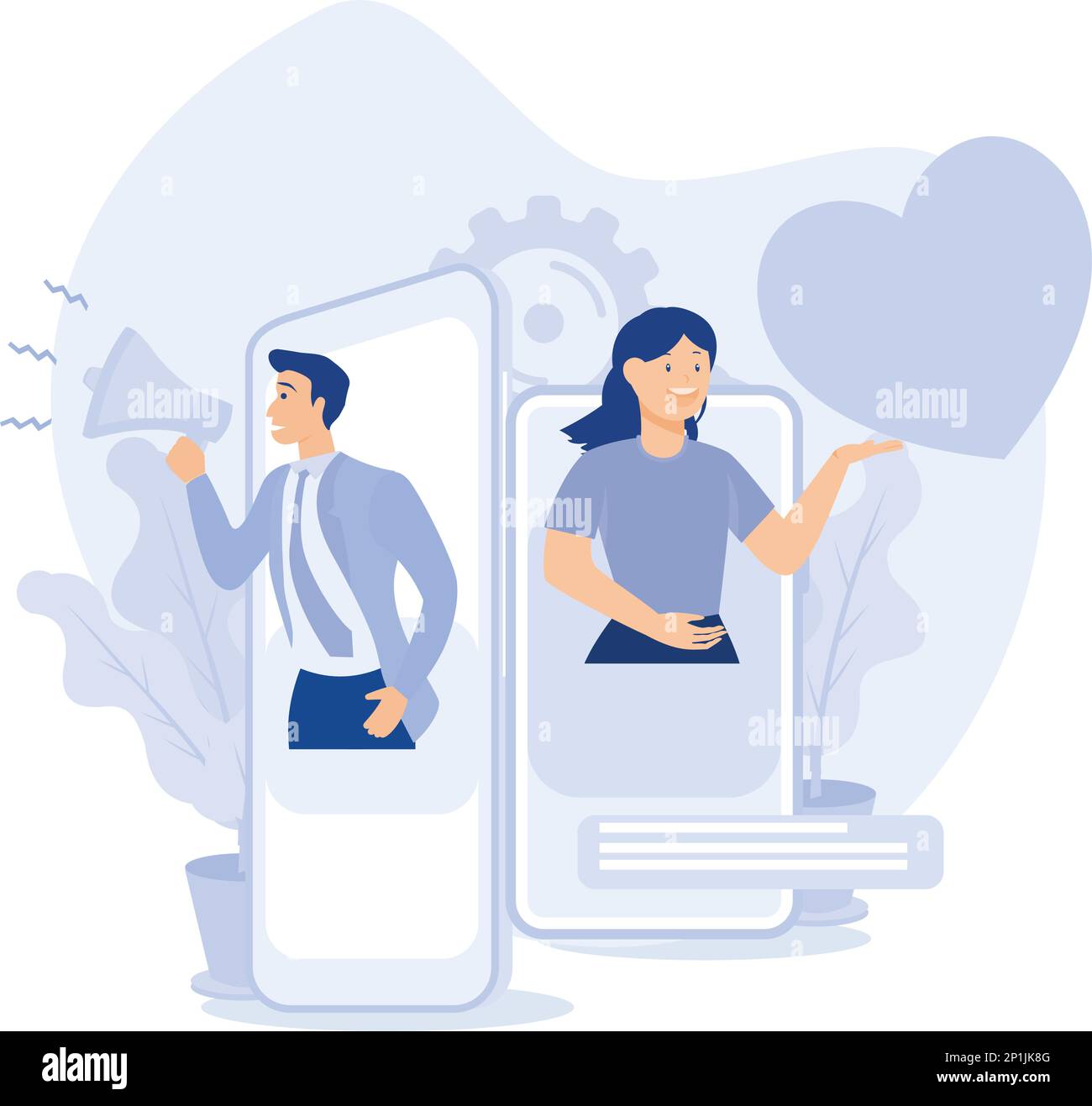 Digital marketing,Cross-posting, find leads, post engagement, social ...