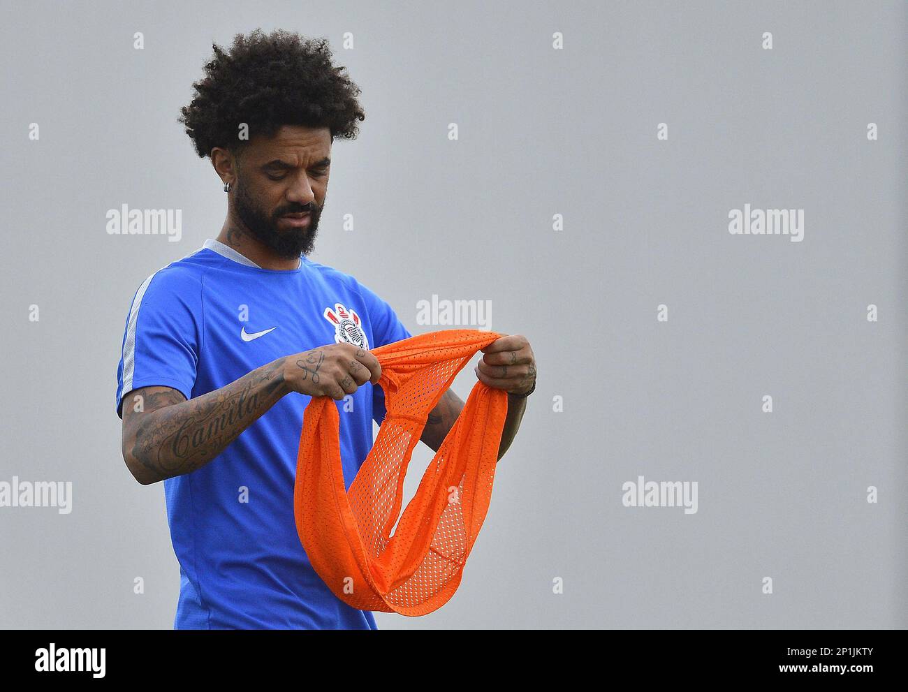 SAO PAULO - SP - 22/03/2016 - TREINO DO CORINTHIANS - Cristian durante ...