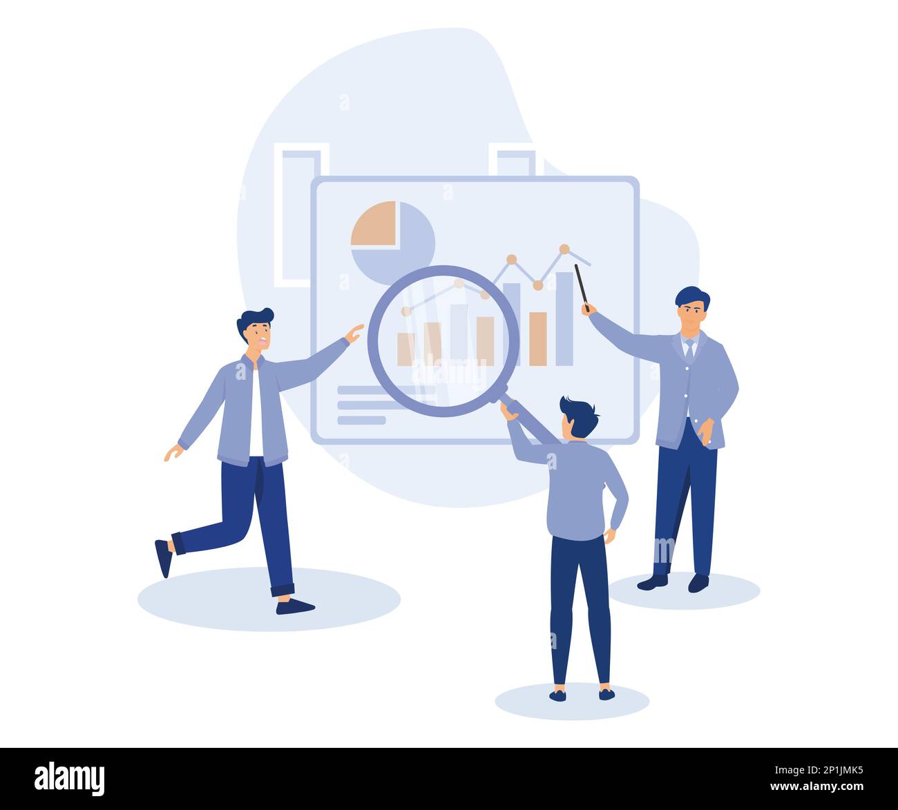 Master of Science in finance, Group of diverse people making business ...