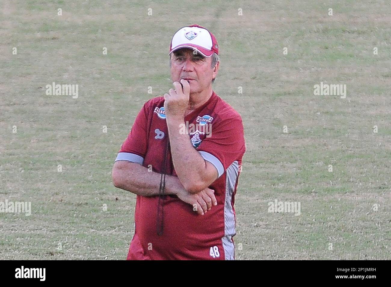 RIO DE JANEIRO - RJ - 22/03/2016 - TREINO DO FLUMINENSE - Levir Culpi ...