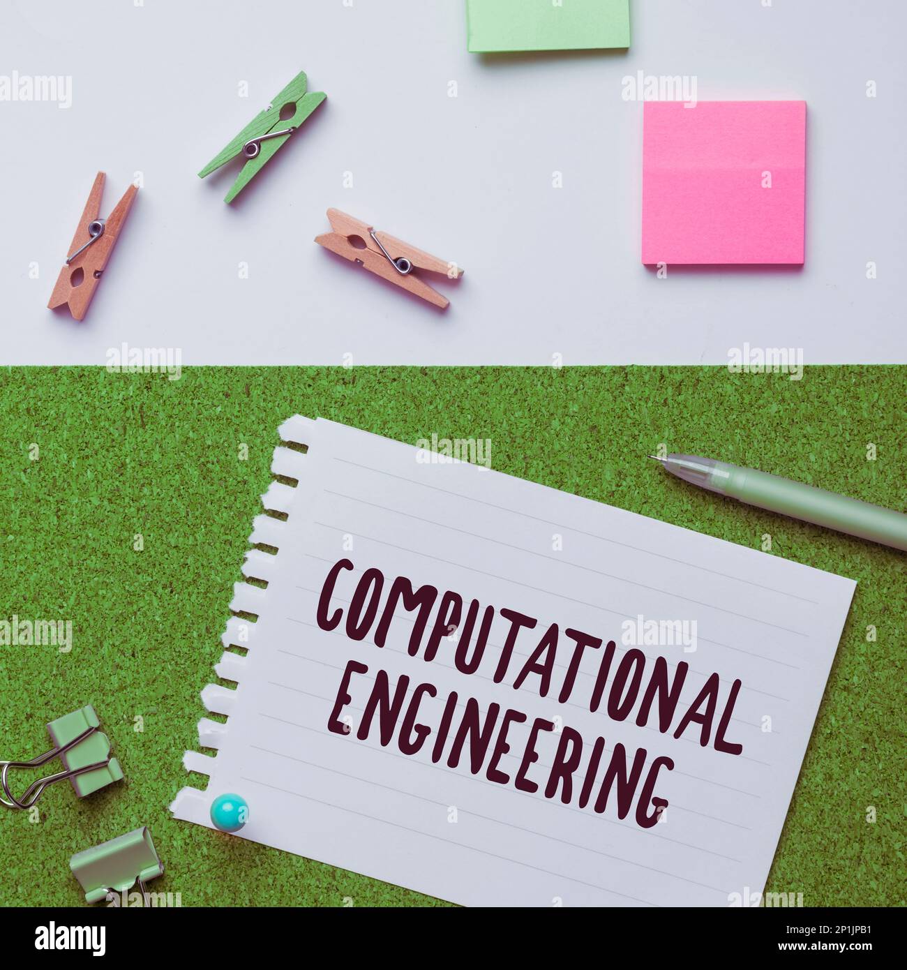 Inspiration showing sign Computational Engineering. Business overview ...