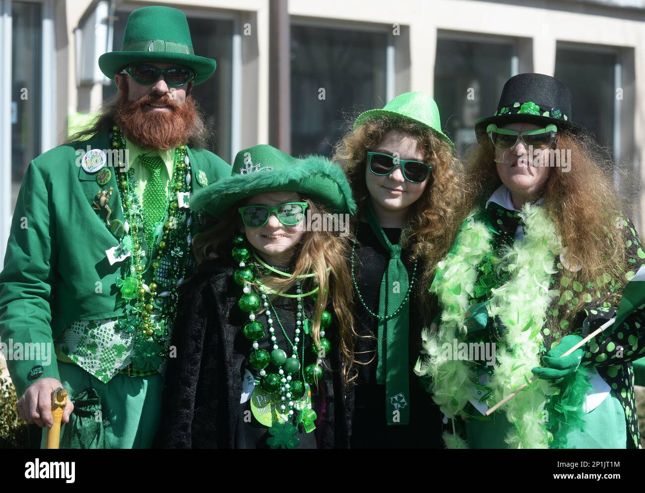 Cheryl and Mike Ritzert came with their granddaughters Brionna, 12 ...
