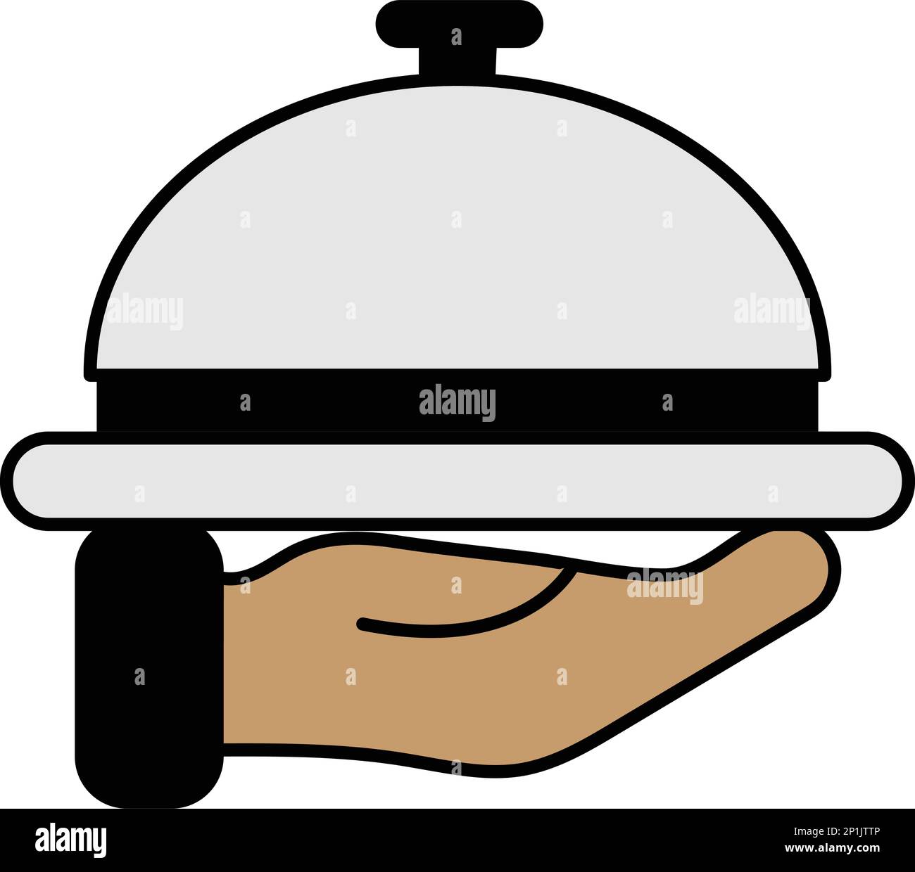 Cloche illustration hi-res stock photography and images - Alamy