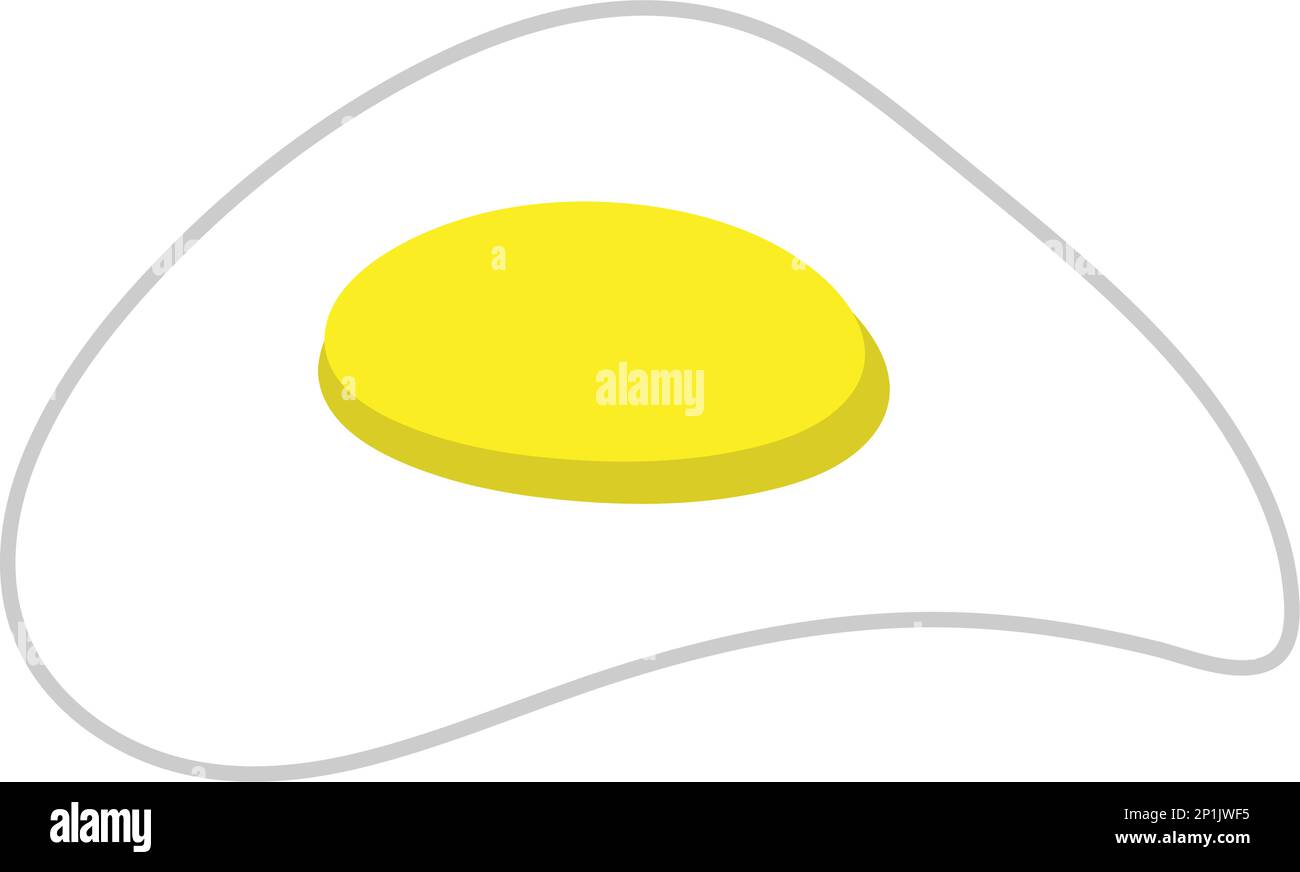 Omelet icon clipart illustration design Stock Vector Image & Art - Alamy