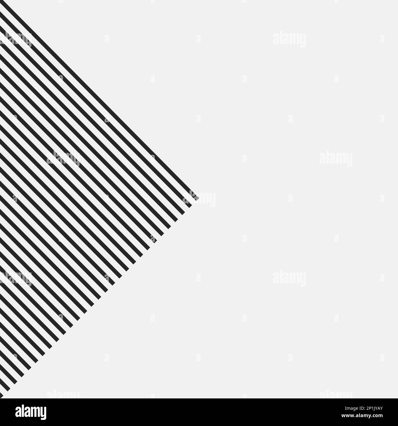 Modern graphic poster for concise business design. Striped isosceles ...