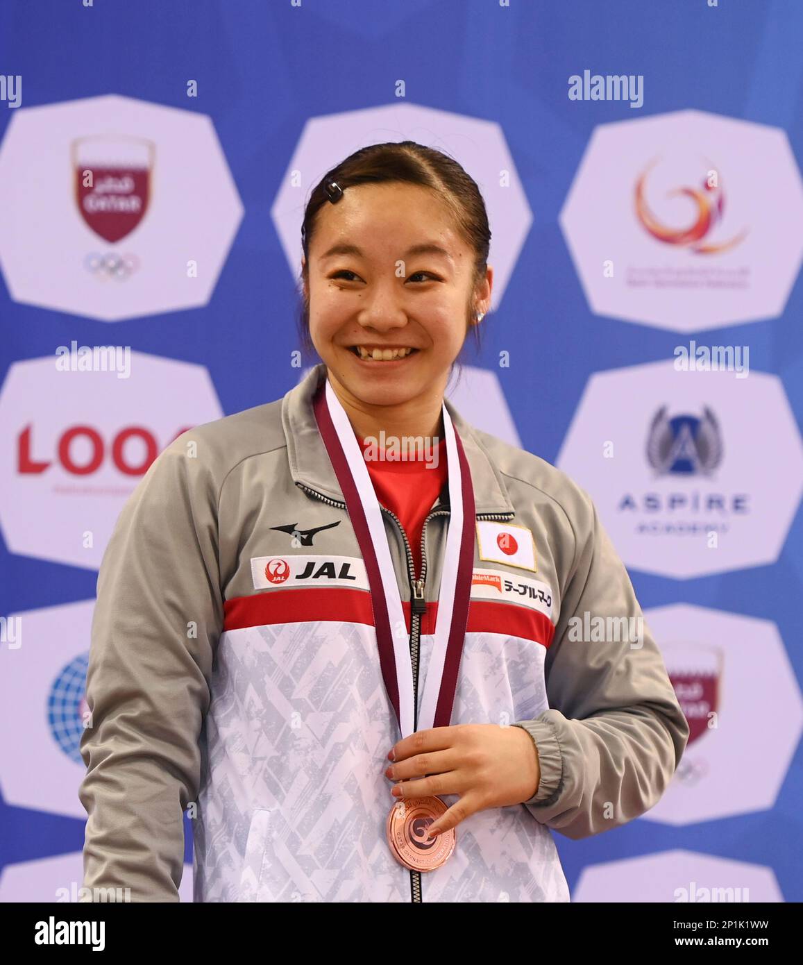 Doha, Qatar. 3rd Mar, 2023. Bronze medalist Serita Mikako of Japan ...