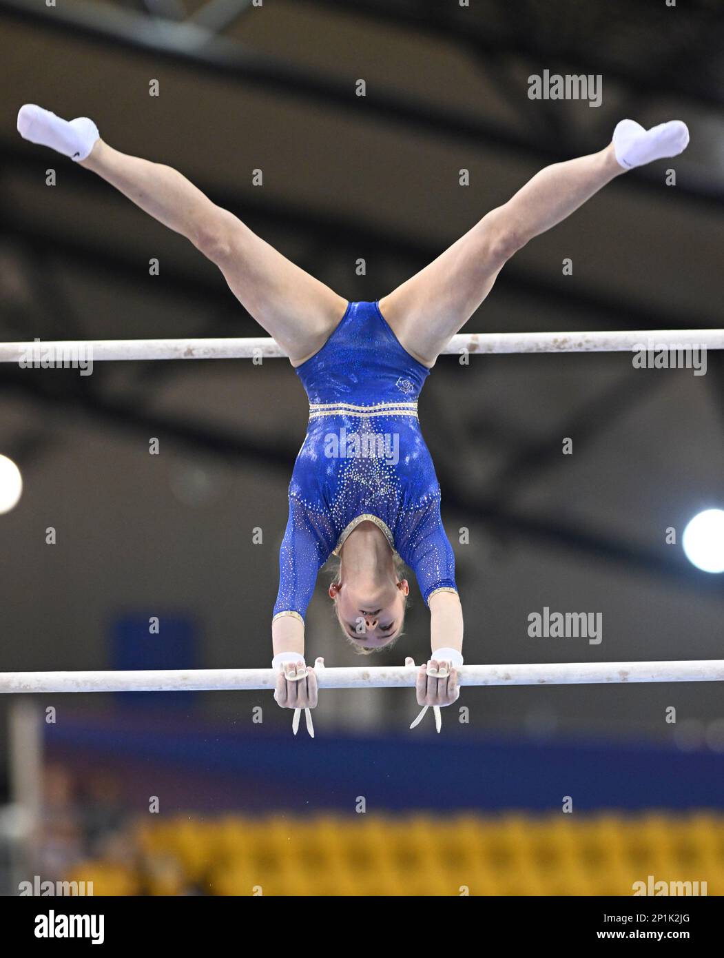 Doha, Qatar. 3rd Mar, 2023. Anna Lashchevska of Ukraine competes during ...