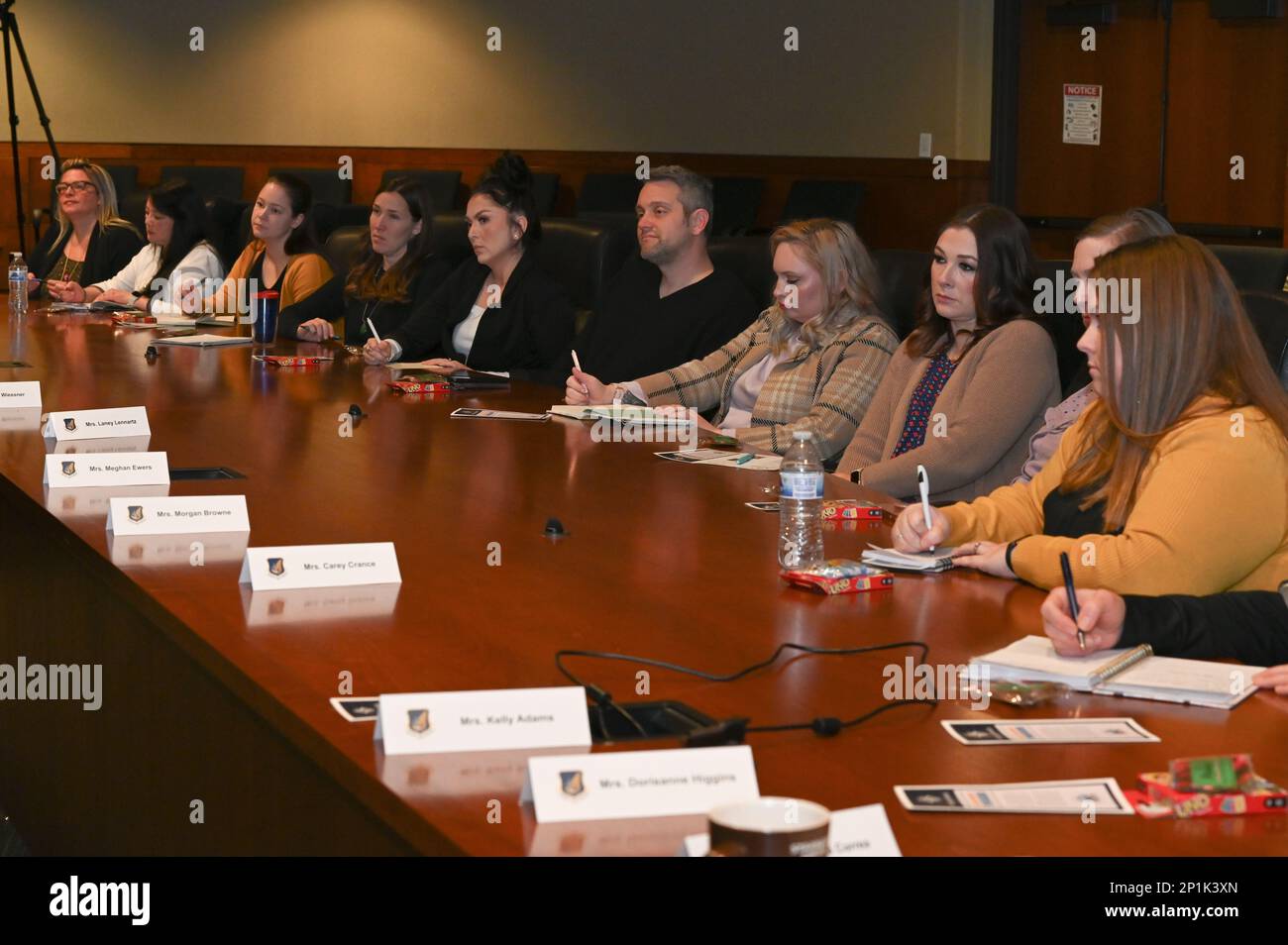 Key spouses at Joint Base Elmendorf-Richardson, Alaska meet with ...
