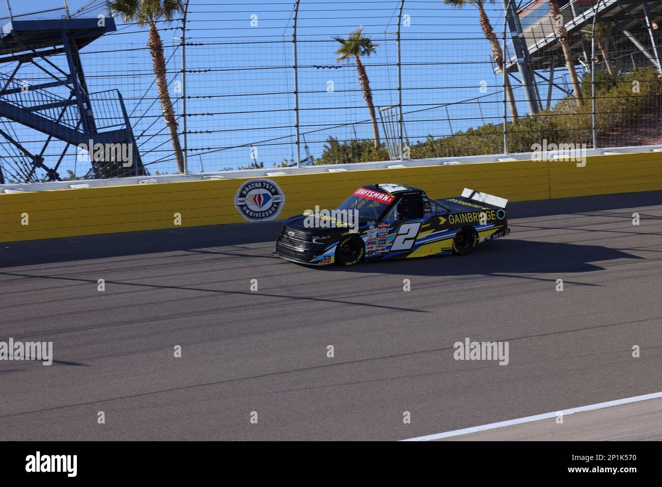 LAS VEGAS, NV - MARCH 03: Nick Sanchez (#2 Gainbridge Chevrolet) during ...
