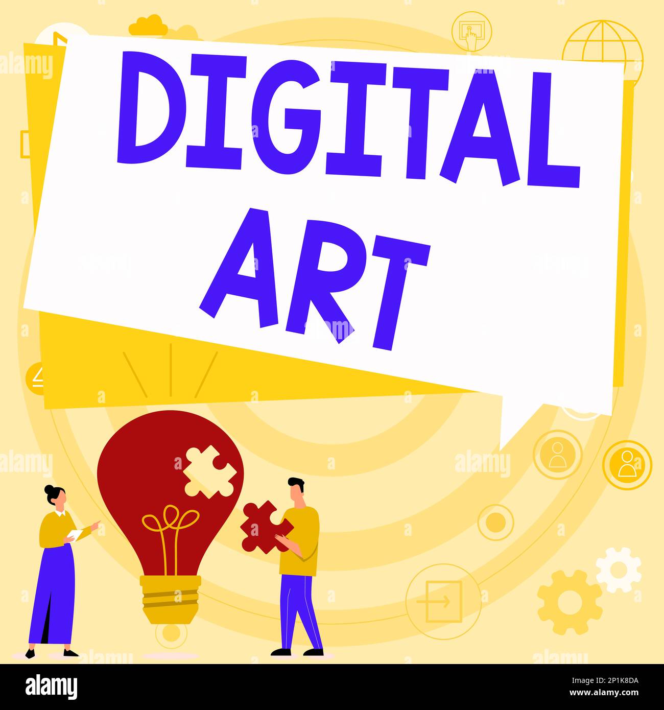 Writing displaying text Digital Art. Business concept use of skill and ...