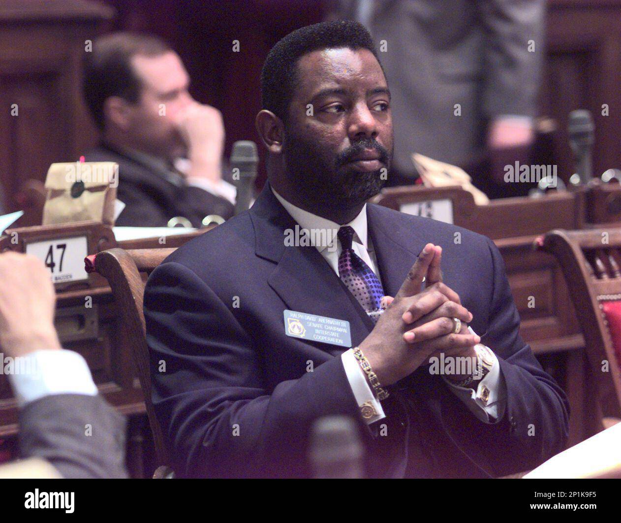 Ralph David Abernathy III, a former Georgia state senator with a ...