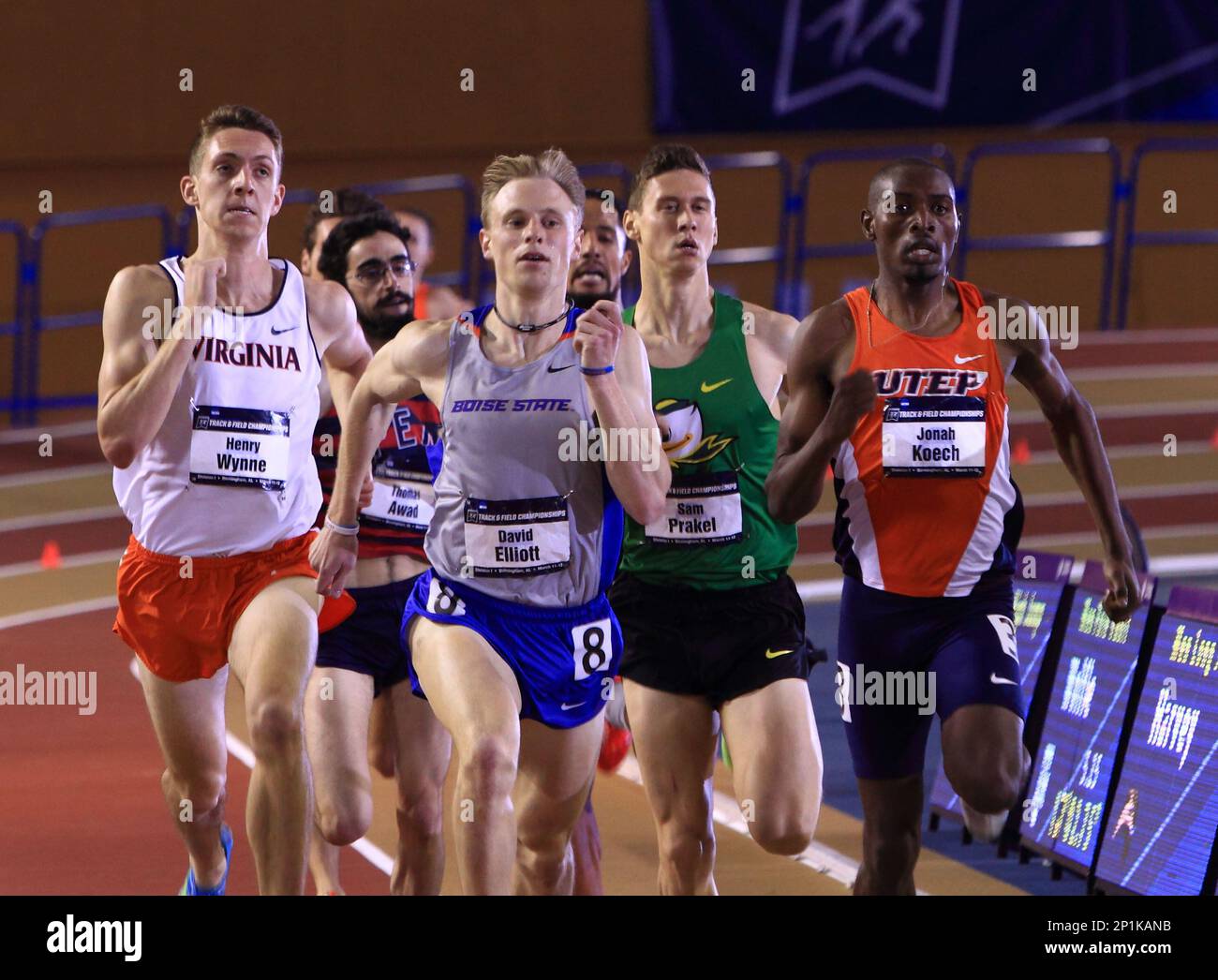 Henry Wynne (Virginia), David Elliott (Boise State), Sam Prakel (Oregon ...