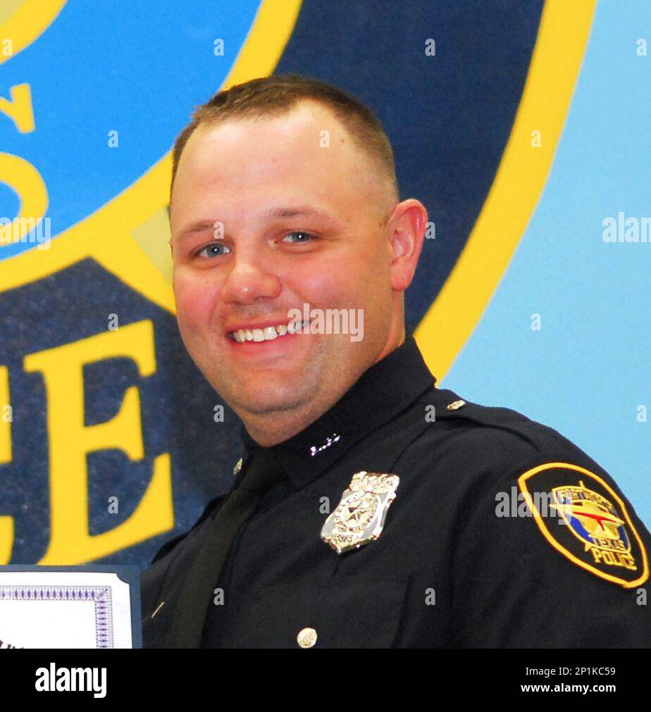 This undated photo provided by the Fort Worth Police Department shows ...