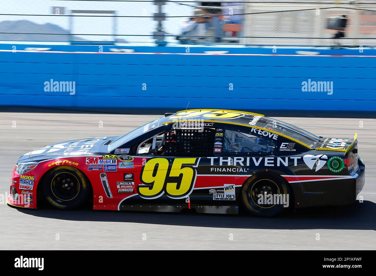 Michael McDowell, Leavine Family Racing during the NASCAR Good Sam 500 ...