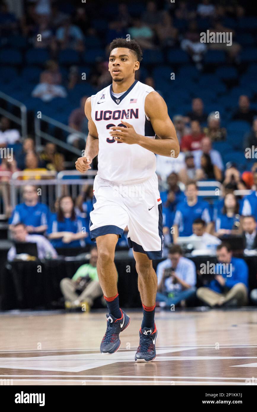 March 13, 2016: Shonn Miller (32) of UConn during the AAC Championship ...