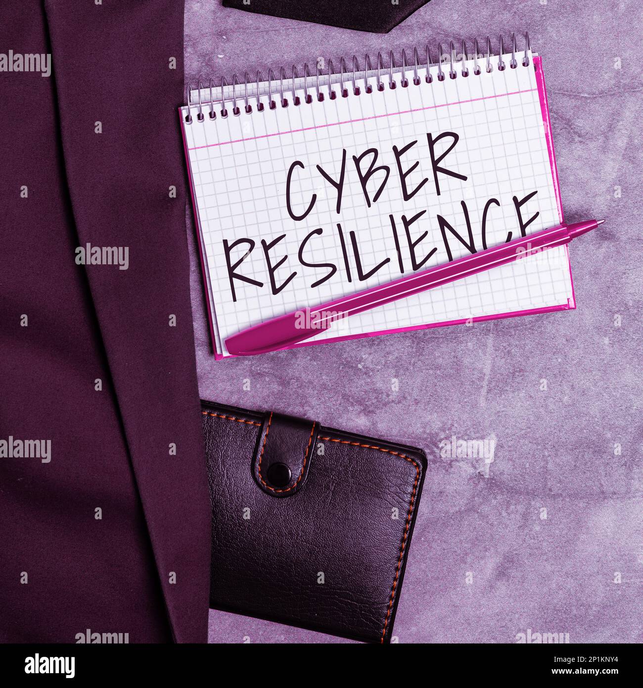 Sign displaying Cyber Resilience. Conceptual photo measure of how well ...