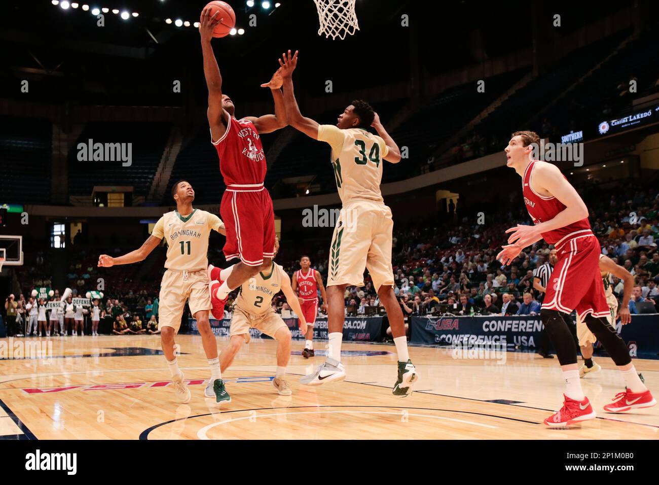 March 10, 2016: Western Kentucky Hilltoppers forward Nigel Snipes (21 ...