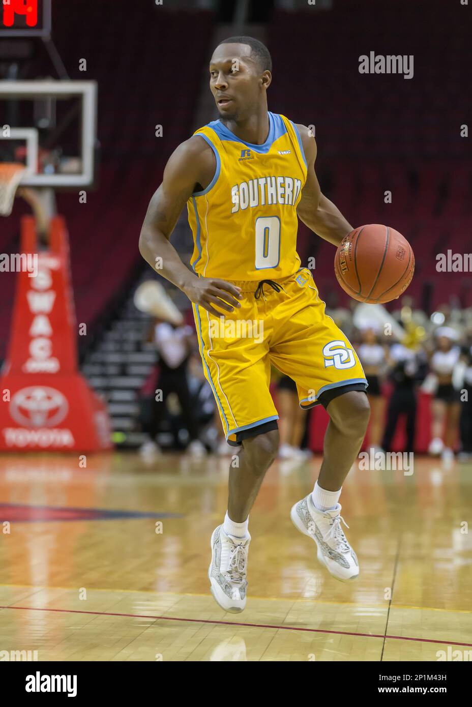 10 March 2016: Southern Jaguars guard Christopher Hyder (0) during the ...
