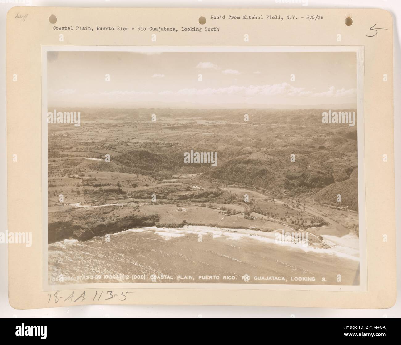 Puerto Rico - Coastal Plain, Aerial Photograph Stock Photo - Alamy