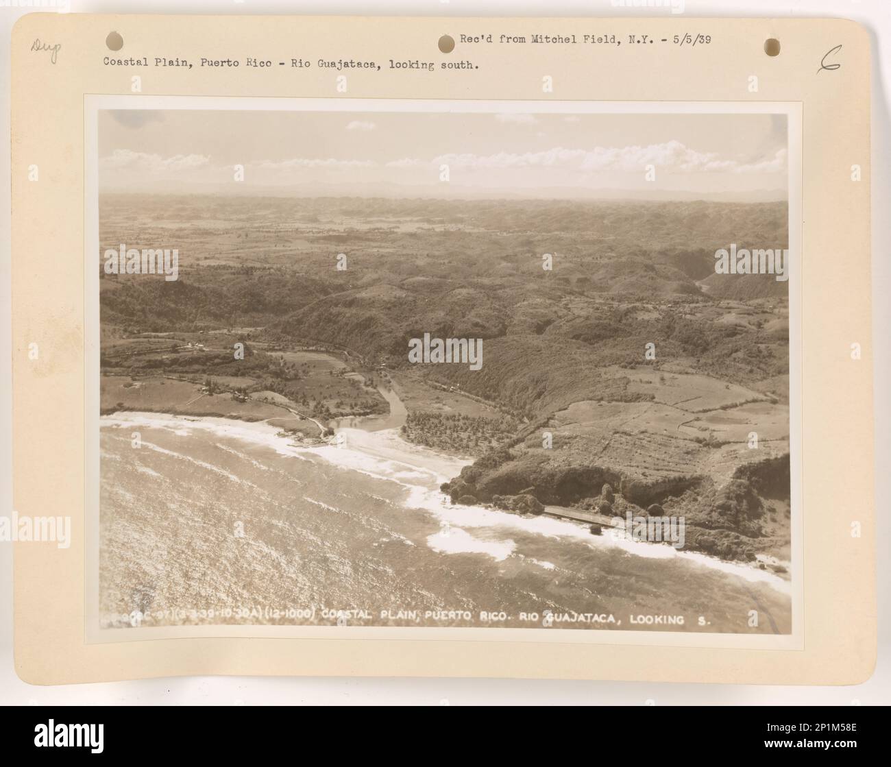 Puerto Rico - Coastal Plain, Aerial Photograph Stock Photo - Alamy