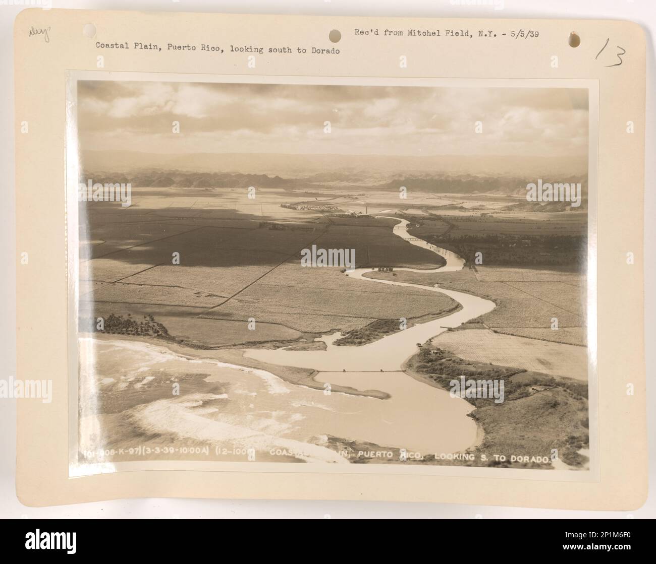 Puerto Rico - Coastal Plain, Aerial Photograph Stock Photo - Alamy