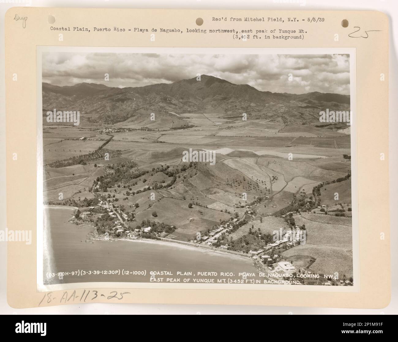 Puerto Rico - Coastal Plain, Aerial Photograph Stock Photo - Alamy
