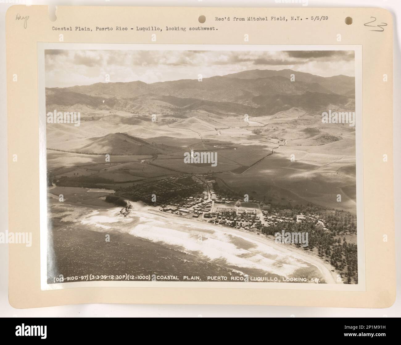 Puerto Rico - Coastal Plain, Aerial Photograph Stock Photo - Alamy