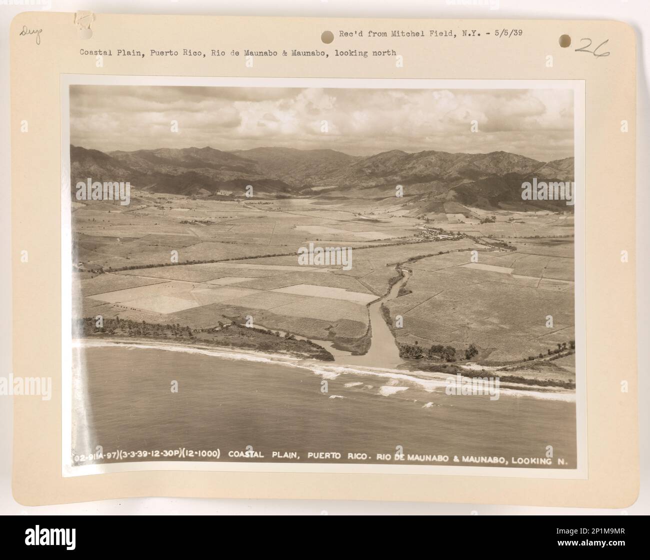 Puerto Rico - Coastal Plain, Aerial Photograph Stock Photo - Alamy