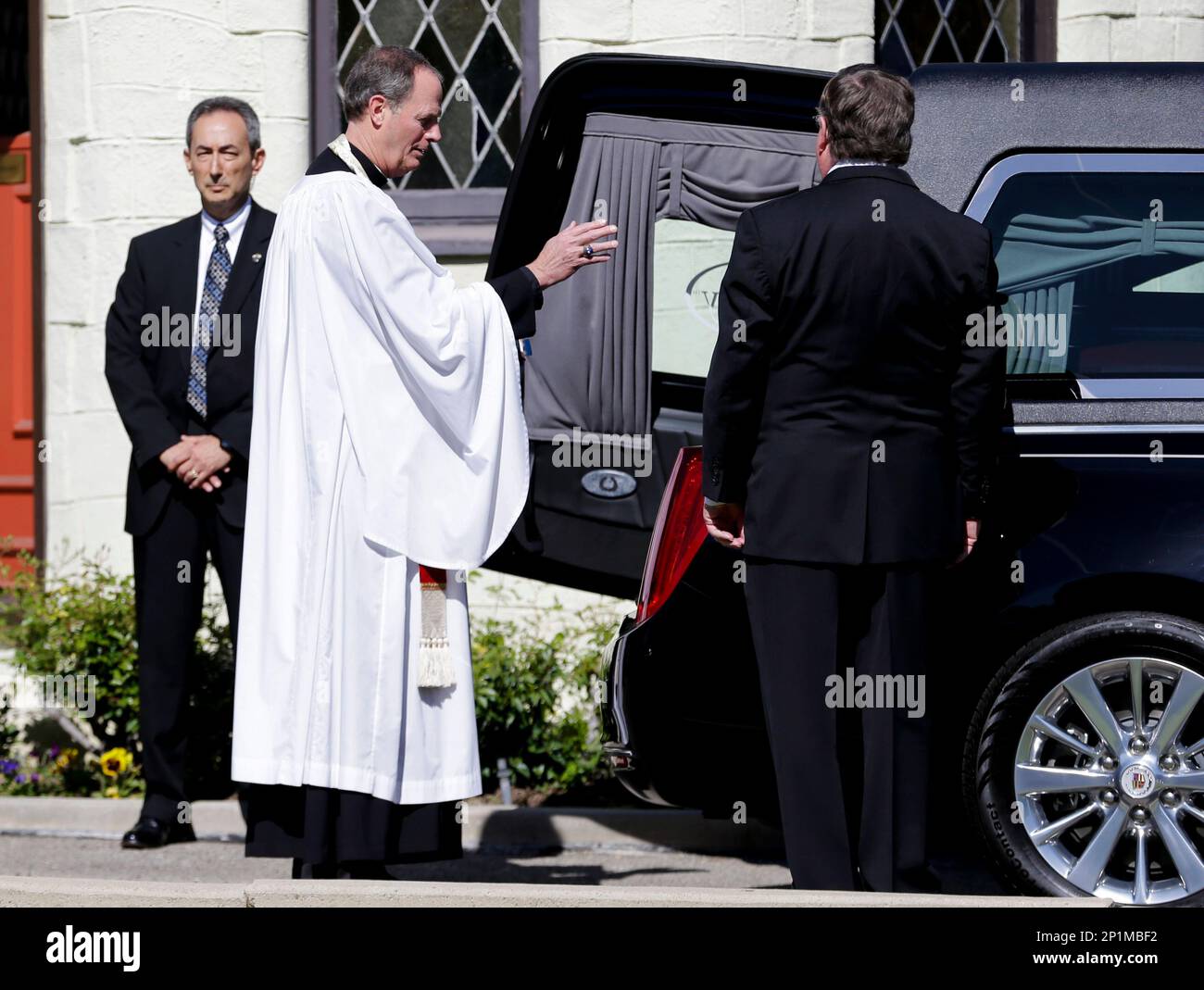 CORRECTS NAME TO THE REV. STUART KENWORTHY - The Rev. Stuart Kenworthy, vicar of the Washington ...