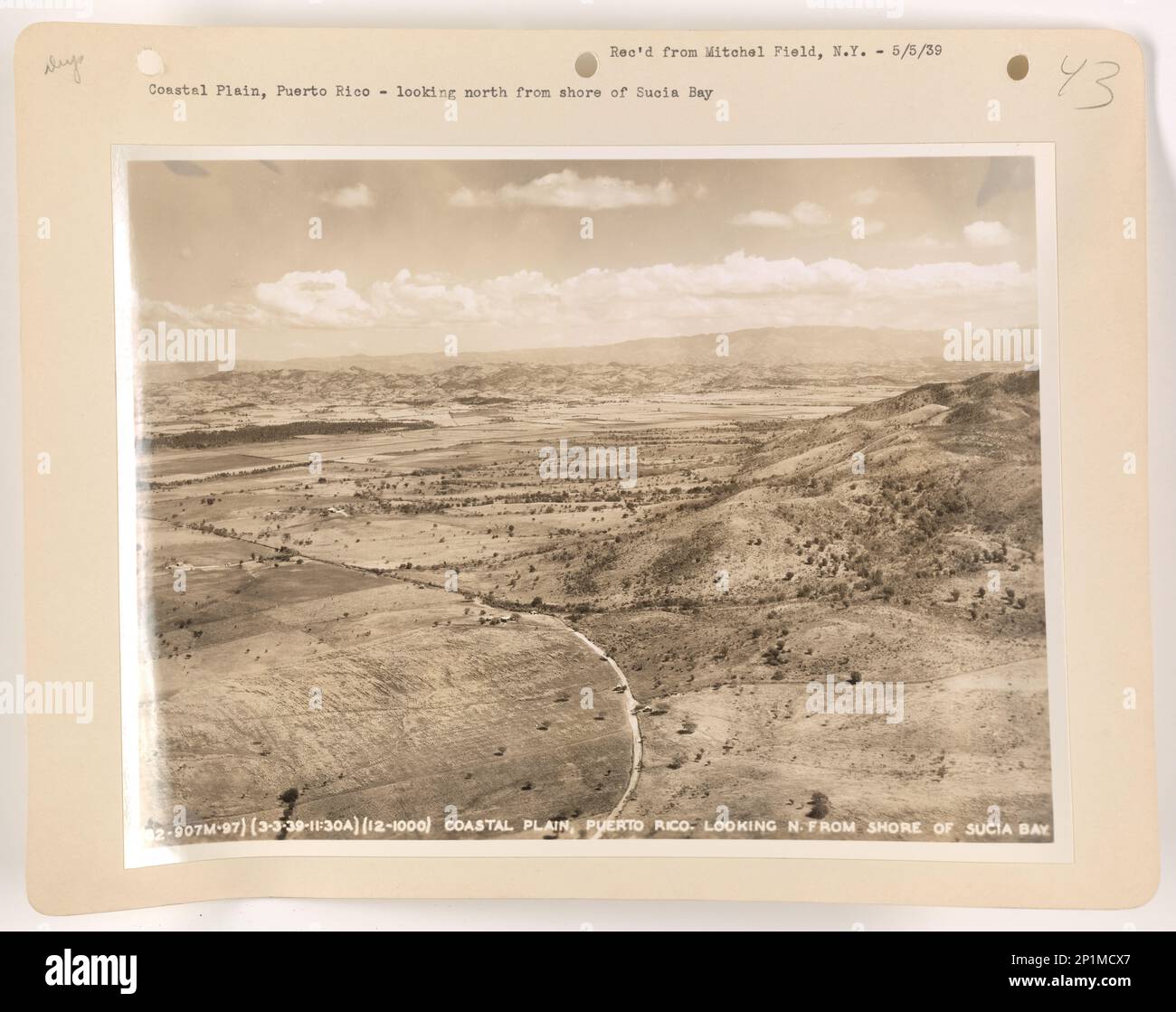 Puerto Rico - Coastal Plain through Carolina Area, Aerial Photograph ...