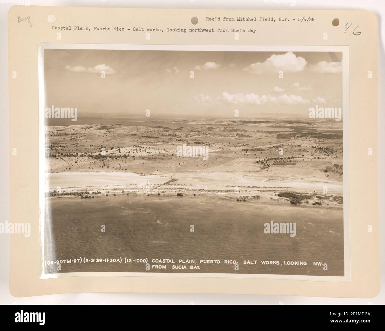 Puerto Rico - Coastal Plain through Carolina Area, Aerial Photograph ...