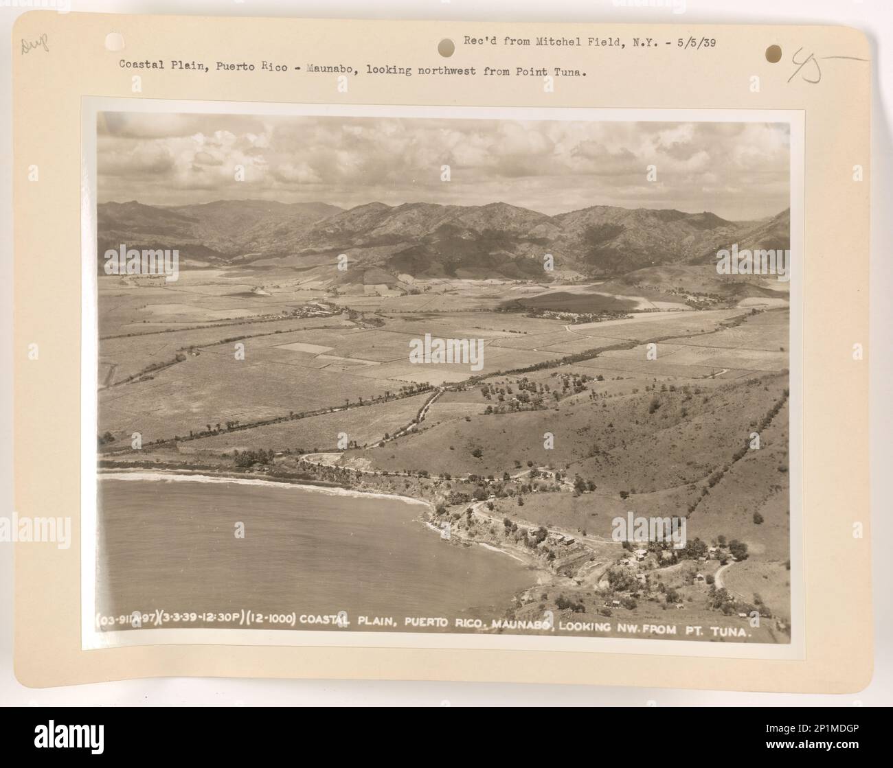 Puerto Rico - Coastal Plain through Carolina Area, Aerial Photograph ...