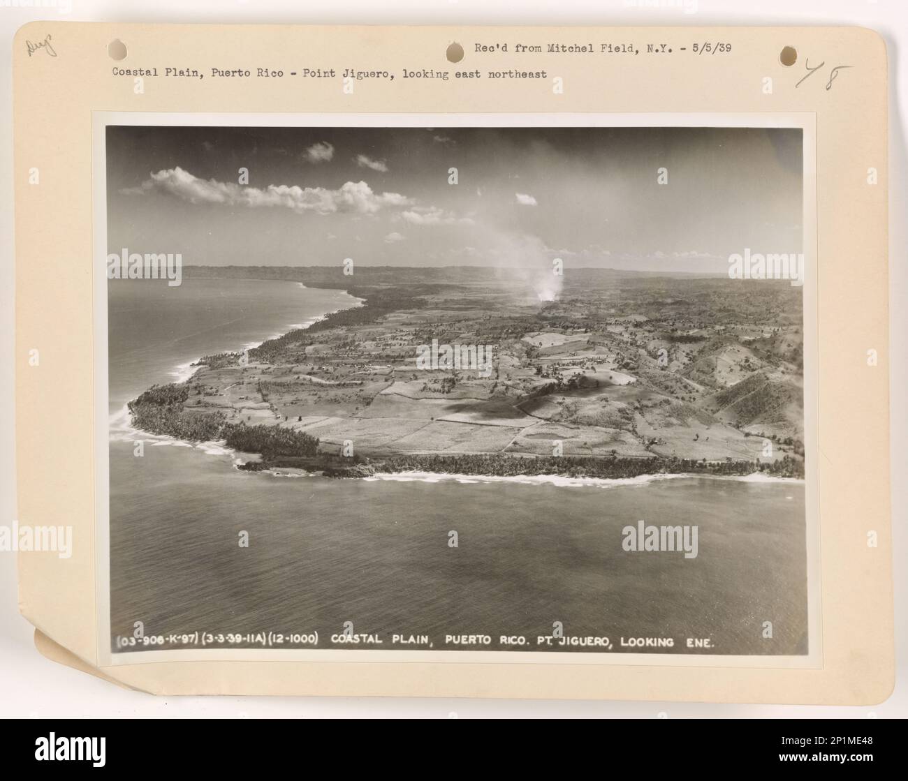 Puerto Rico - Coastal Plain through Carolina Area, Aerial Photograph ...