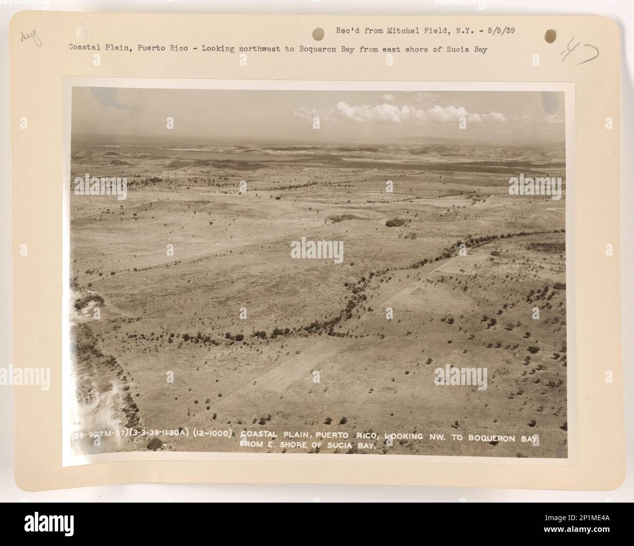Puerto Rico - Coastal Plain through Carolina Area, Aerial Photograph ...